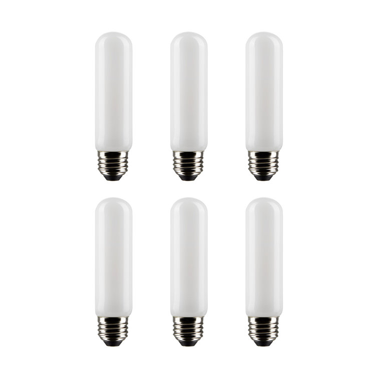 Satco 65 Watt Equivalent T10 E26/Medium (Standard) Dimmable LED Bulb | Wayfair